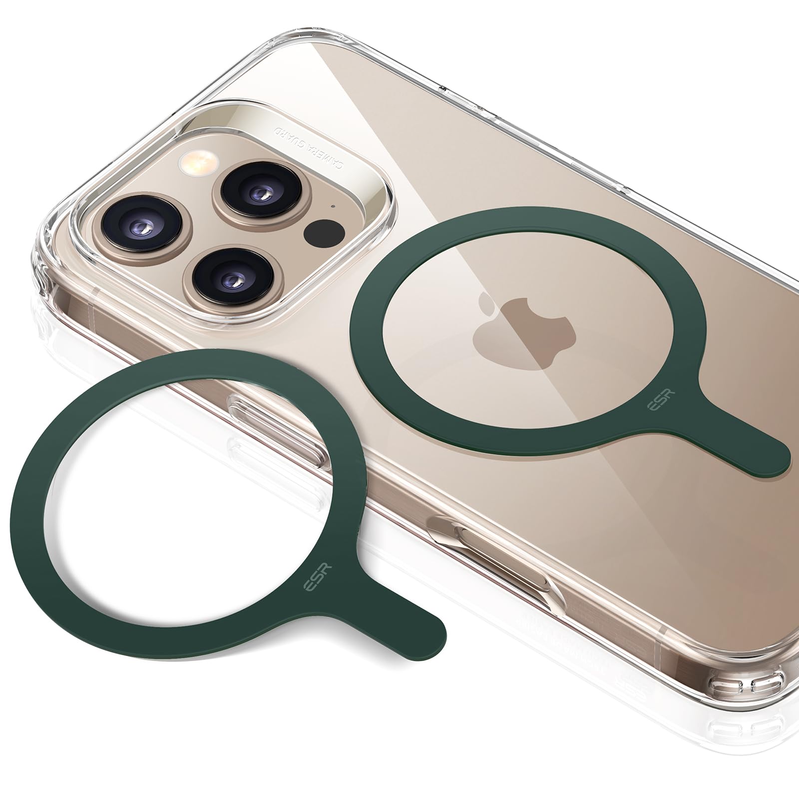 Amazon.com: ESR Magnetic Ring 360 (HaloLock), Compatible with MagSafe ...