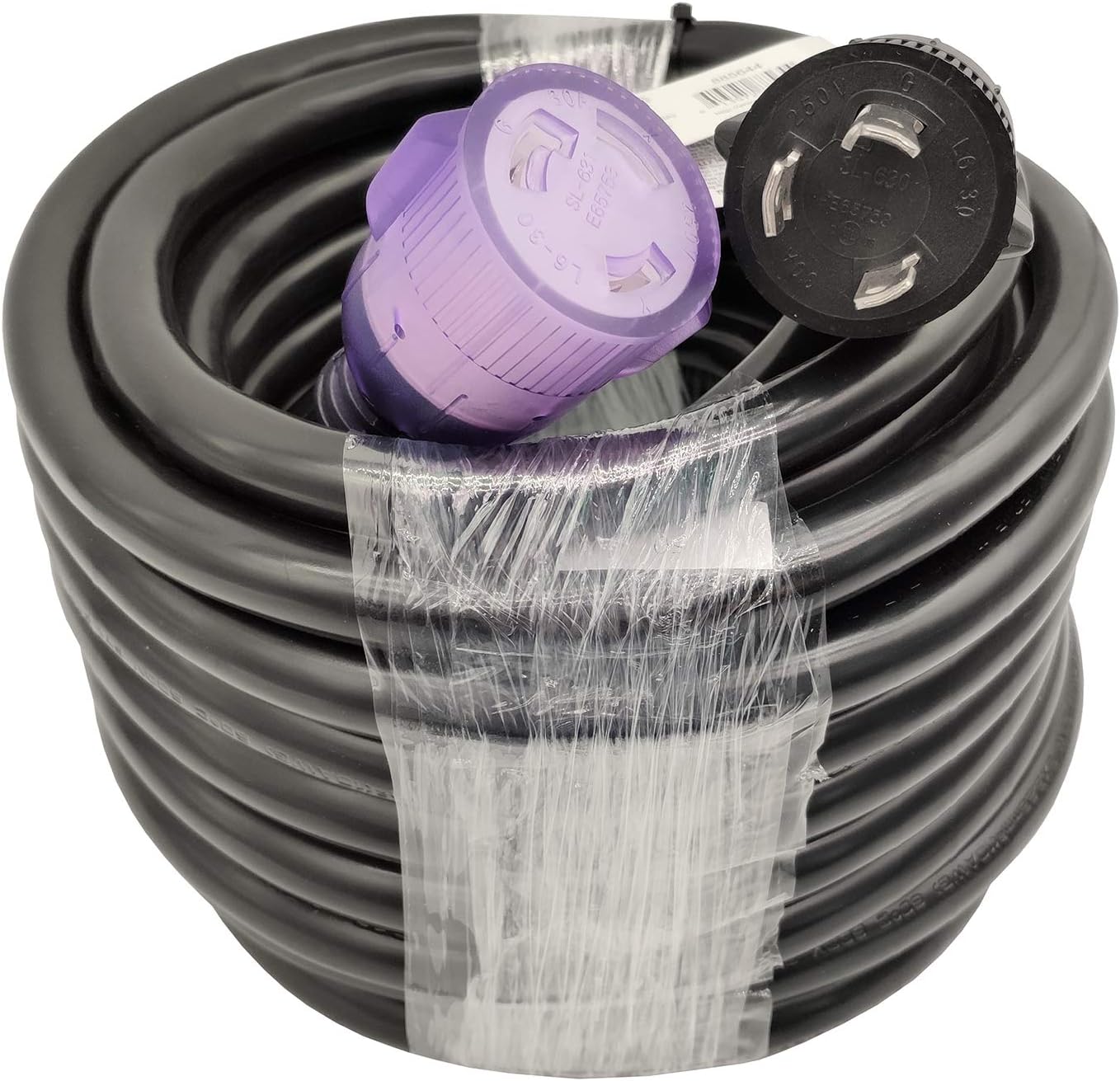 Parkworld 62312 NEMA L6-30 Extension Cord, Locking 3-Prong, 30 AMP, 250 ...