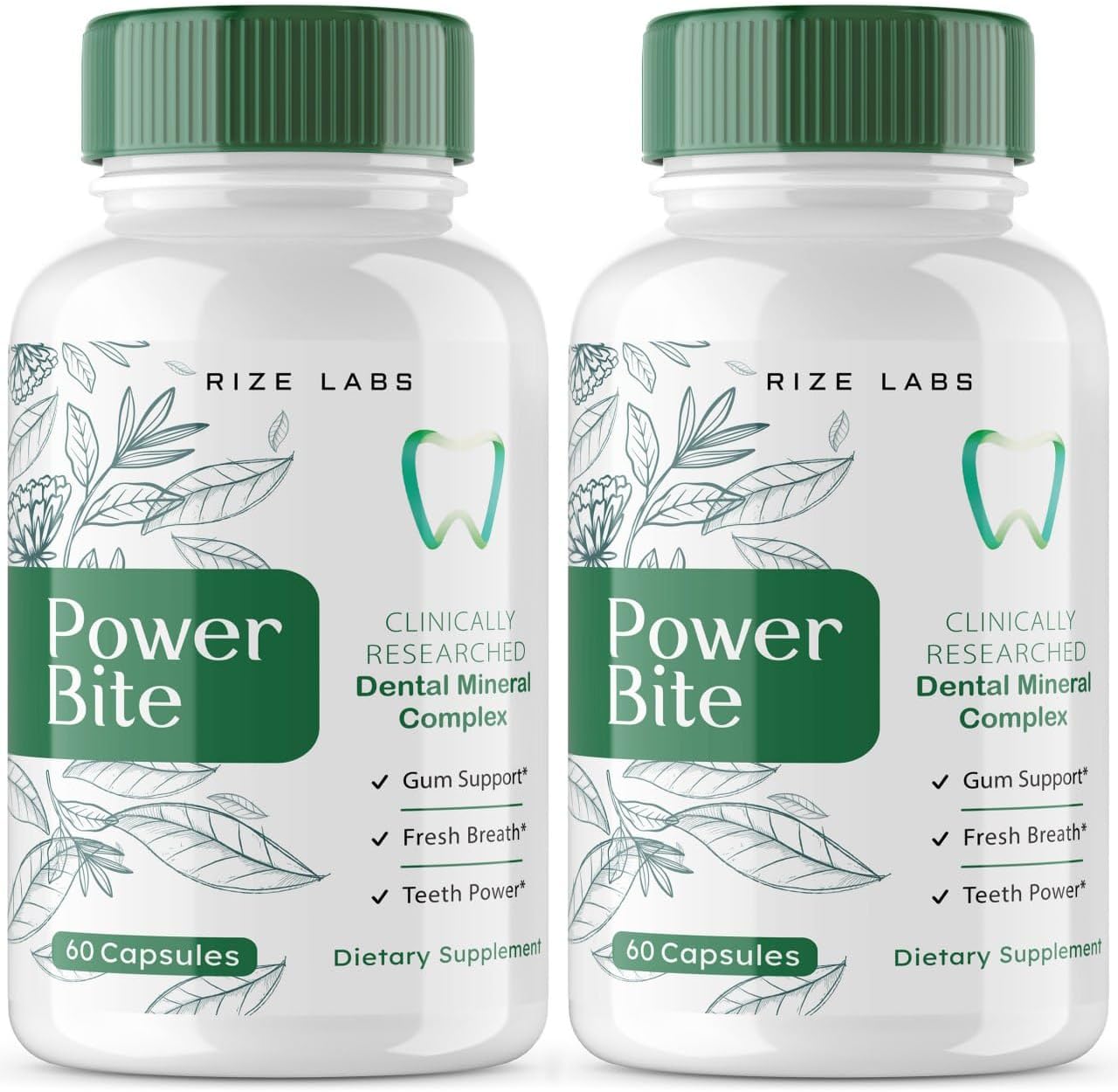 Amazon.com: (2 Pack) PowerBite Teeth and Gum Support, Power Bite Dental ...