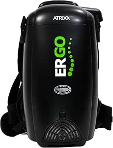 Amazon.com: Atrix Ergonomic Backpack Vacuum Cleaner - 8-Quart HEPA ...