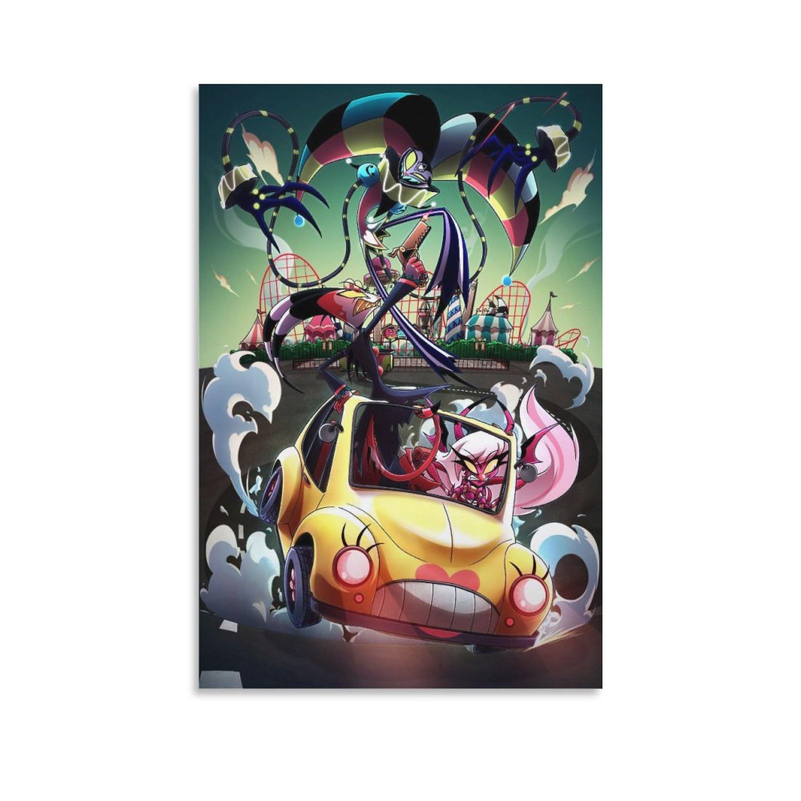 Amazon.com: IUWRFNXA Helluva Boss Poster Art Wallpaper Wall Art Poster ...
