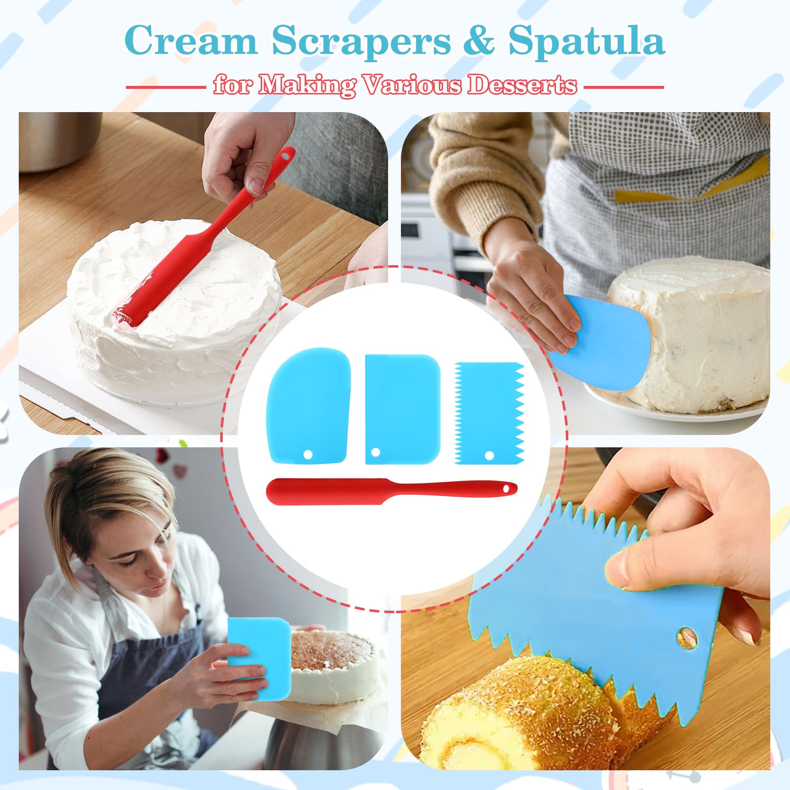 Baking Decoration Tools WIOR Cake Decorating Syringe Kit - Stainless ...