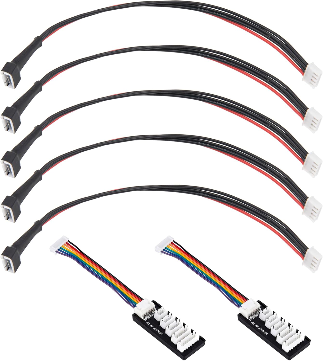 Amazon.com: ShareGoo 2 Pack JST-XH 2S-6S 3S Balance Charger Extend ...