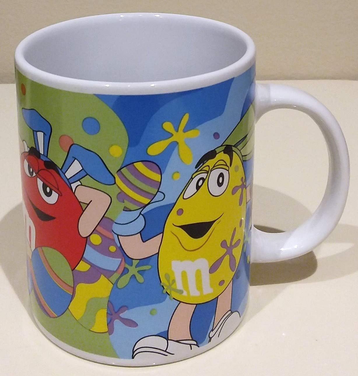 Amazon.com | Mars M & M Coffee Mug Tea Cup 12 fl oz Easter Egg by ...