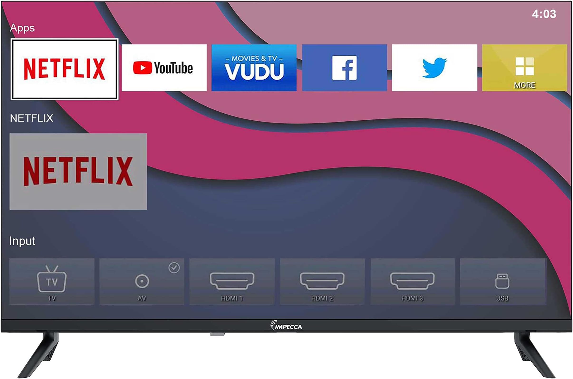 Amazon.com: Hisense 40-Inch Class A4 Series FHD 1080p Google Smart TV ...