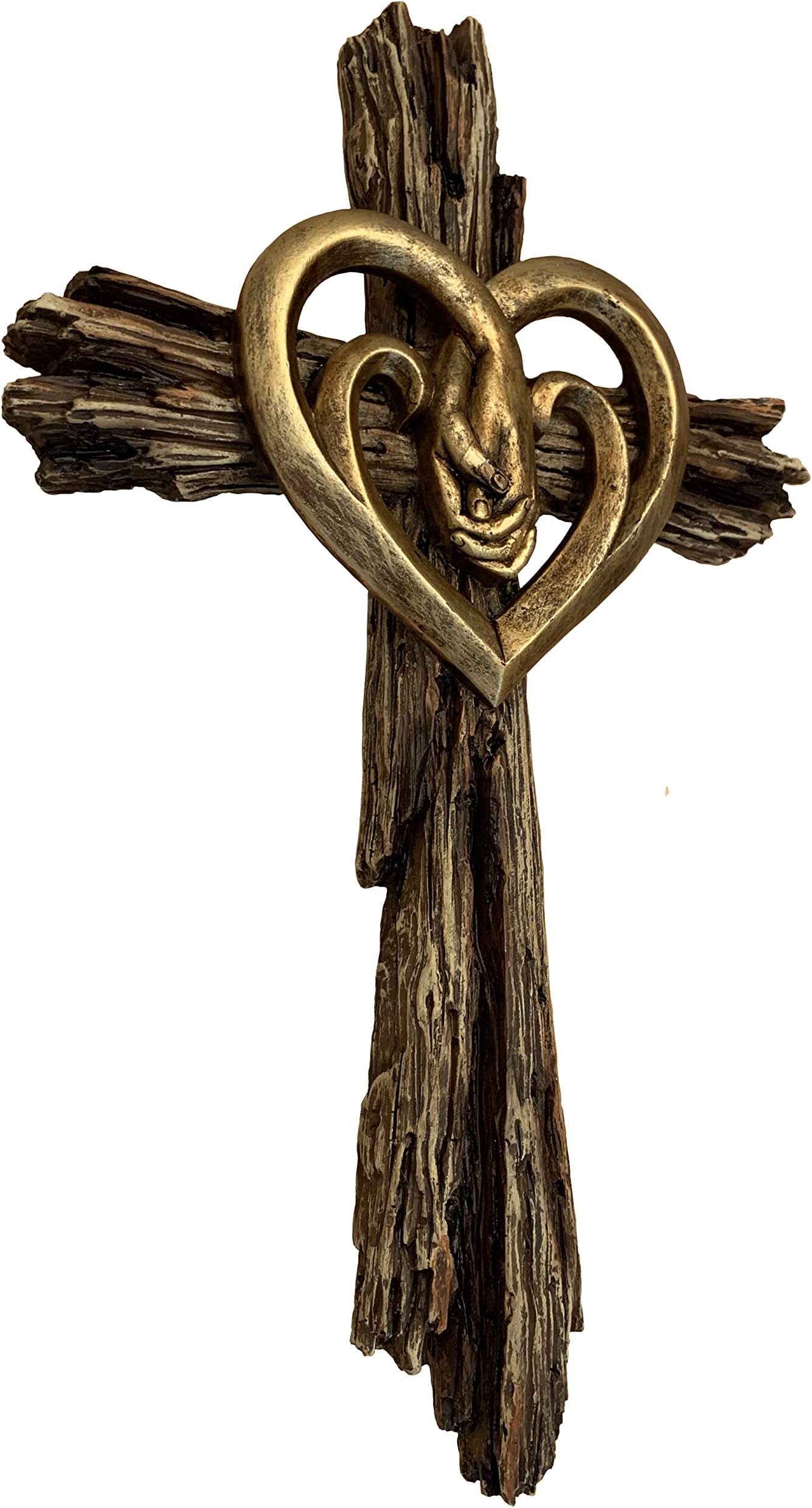 Amazon.com: Old River Outdoors Entwined Hearts Decorative Metal Wall ...