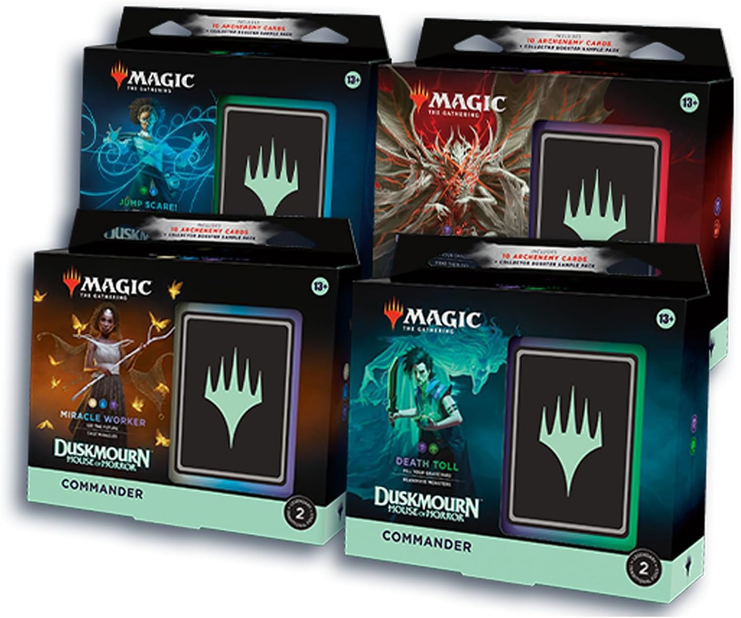 Amazon.com: Magic: The Gathering Duskmourn: House of Horror Commander ...