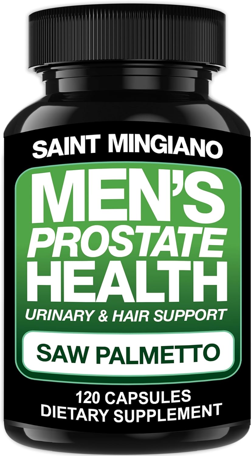 Amazon.com: Saint Mingiano Men's Prostate Health Supplement - 120 ...