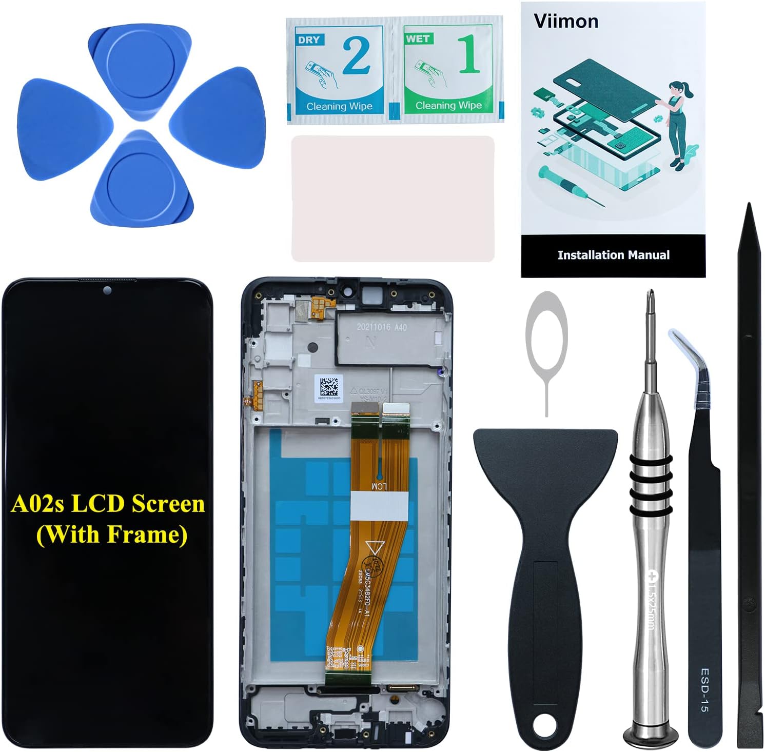 Amazon.com: PDTEK LCD Screen Replacement Touch Display Digitizer ...