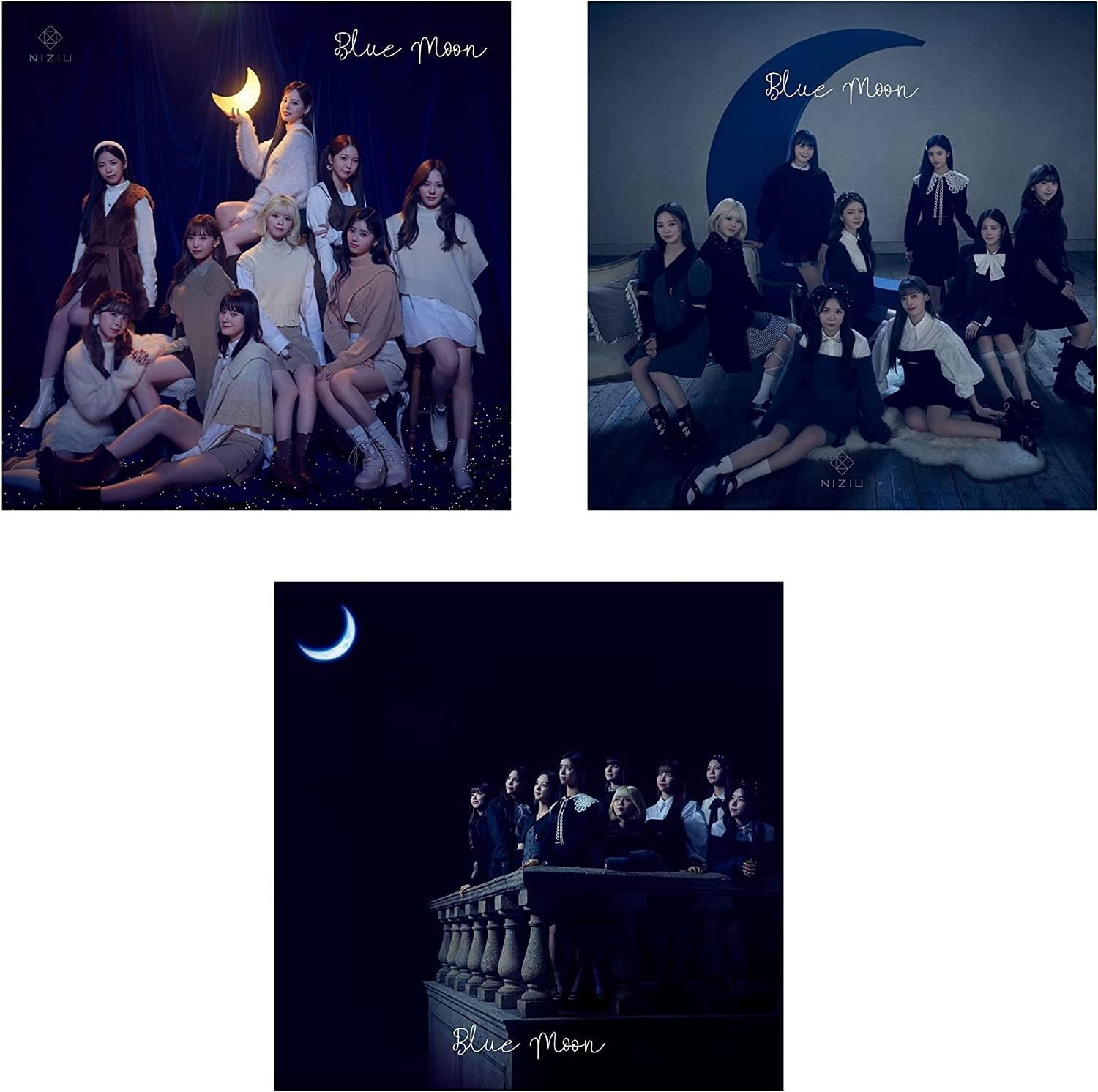 Amazon.co.jp: 【3形態セット 店舗限定特典＆店舗同時購入特典つき初回生産分】 Blue Moon (初回盤A＋初回盤B＋通常盤 ...