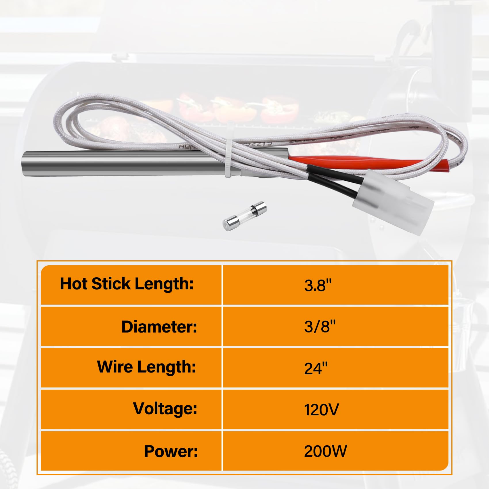 Snapklik.com : 304 Stainless Steel Fire Burn Pot And Hot Rod Ignitor ...