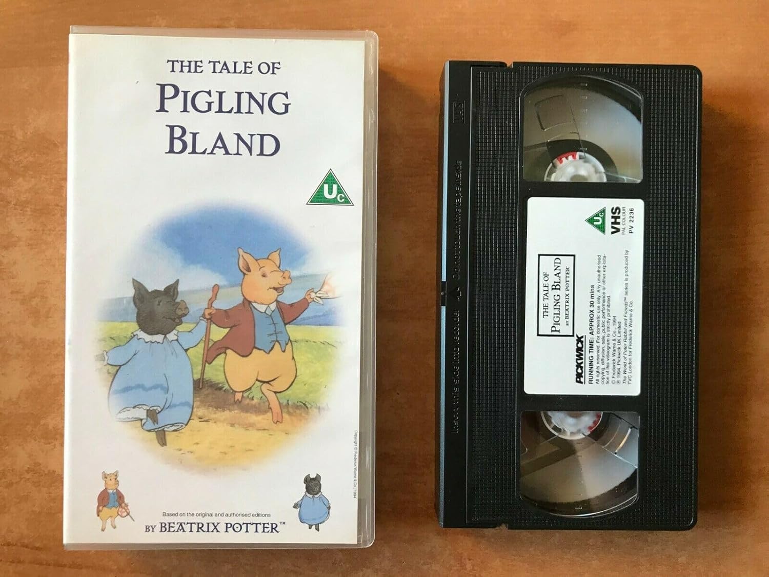 The Tale Of Pigling Bland [VHS] : Childrens: Amazon.co.uk: CDs & Vinyl