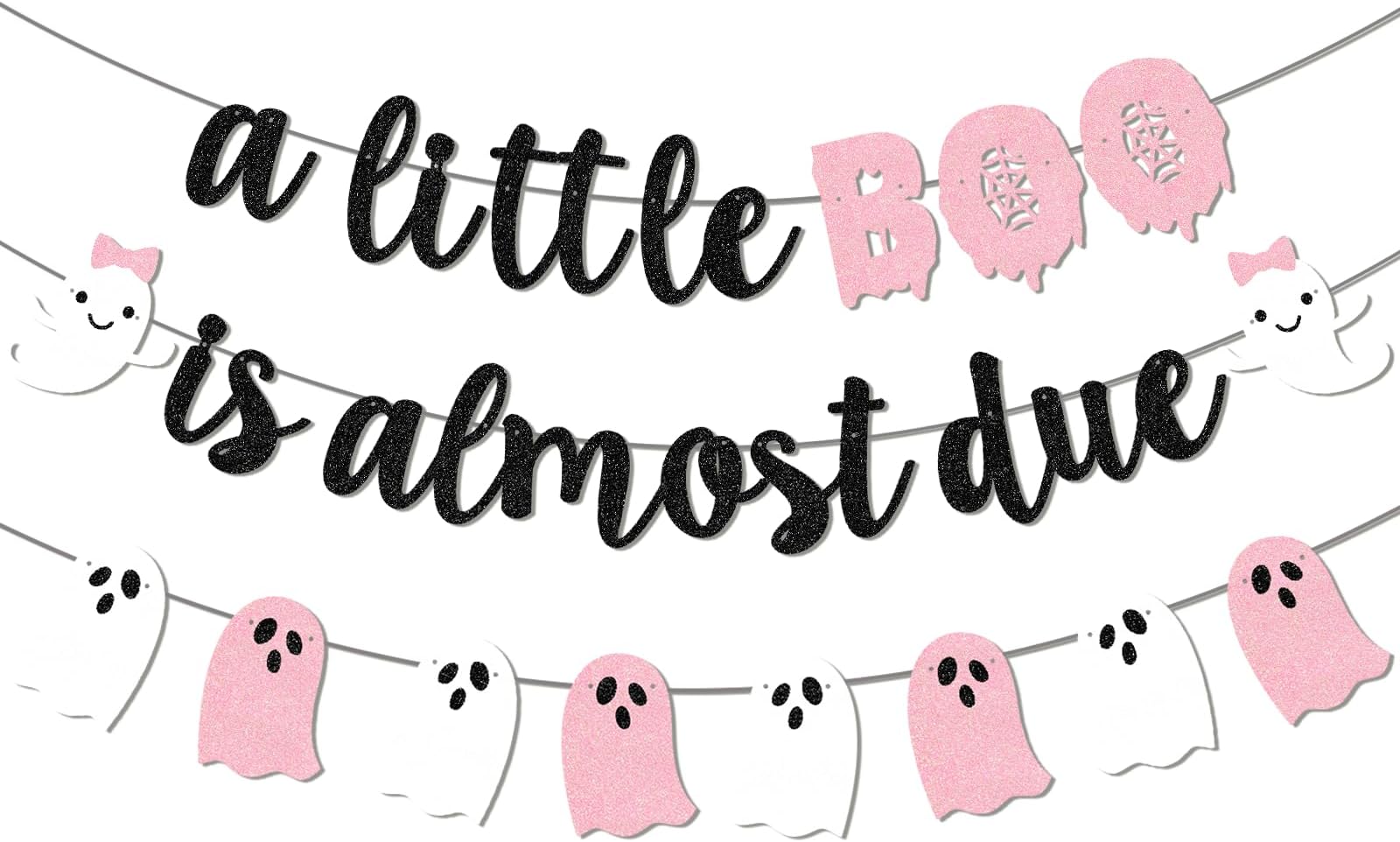 Amazon.com: 8Psc A Little Boo is Almost Due Baby Shower Centerpieces ...