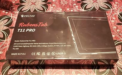 Amazon.com: Frunsi T11 Pro Standalone Drawing Tablet with Screen,10.1 ...