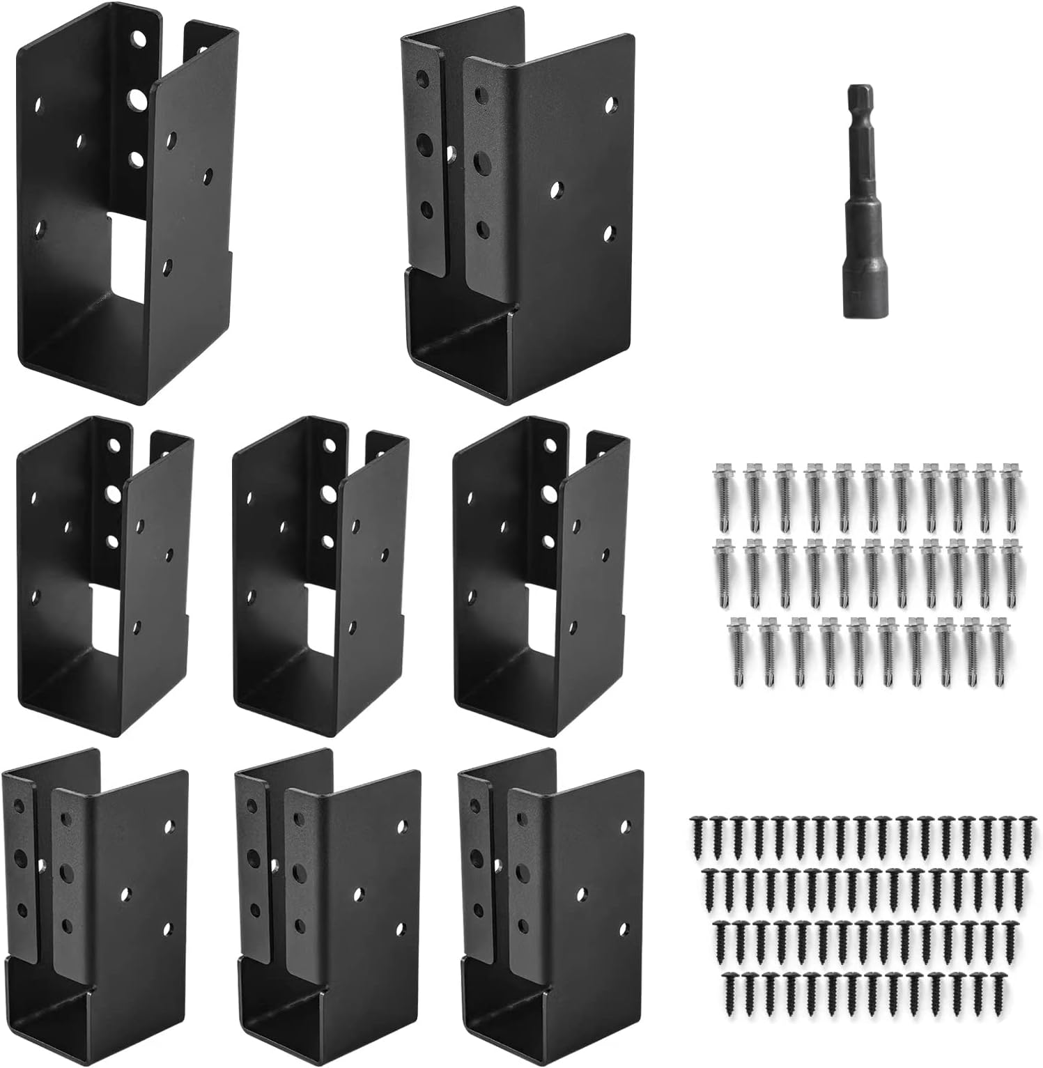 Amazon.com: ORIGLE Pergola Brackets, 8Pack 45-Degree Angle Support ...