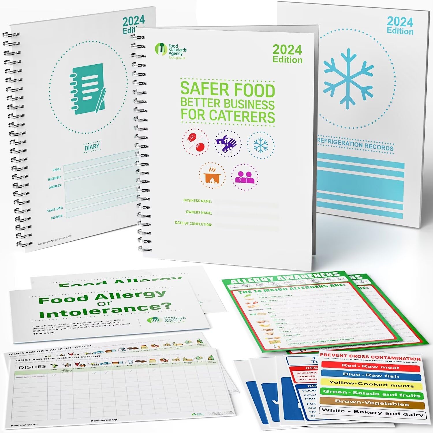 Buy Safer Food Better Business 2024, including Food Hygiene Record Book ...