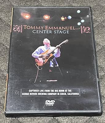 Amazon.co.jp: DVD エマニュエルTOMMY EMMANUEL/CENTER STAGE : パソコン・周辺機器