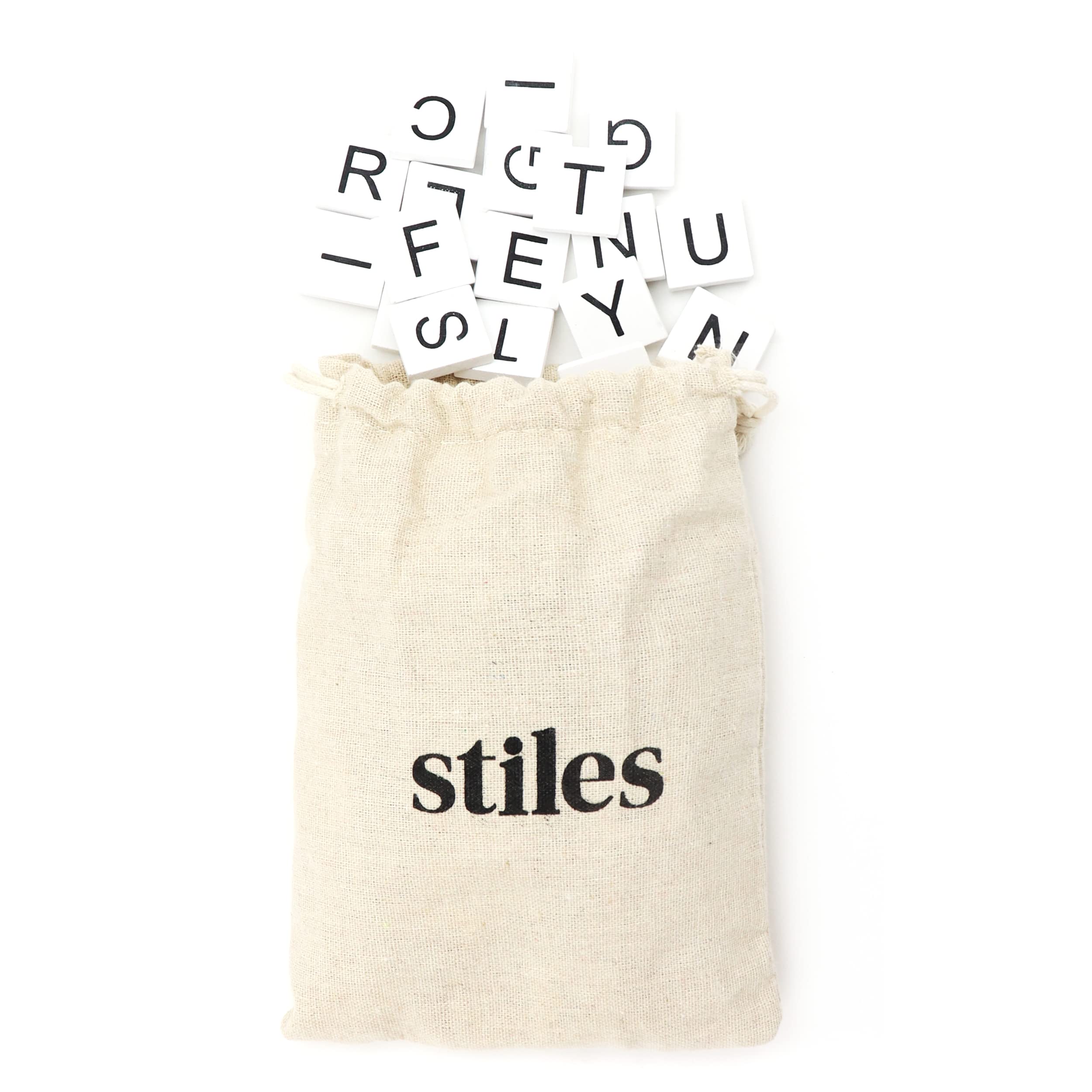 Amazon.com: Stiles 100 Pieces Magnetic Letter Tiles, Wooden Magnetic ...