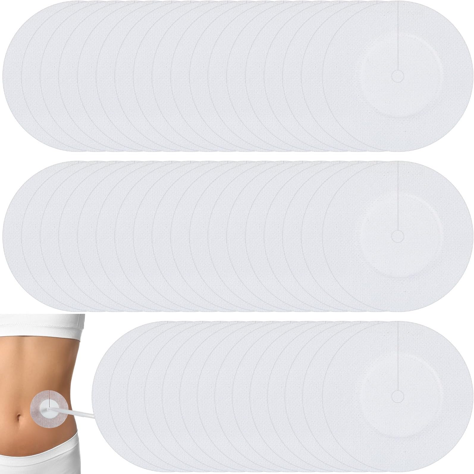 Amazon.com: Round Silicone Foam Dressing - Tube Site Dressing - May ...