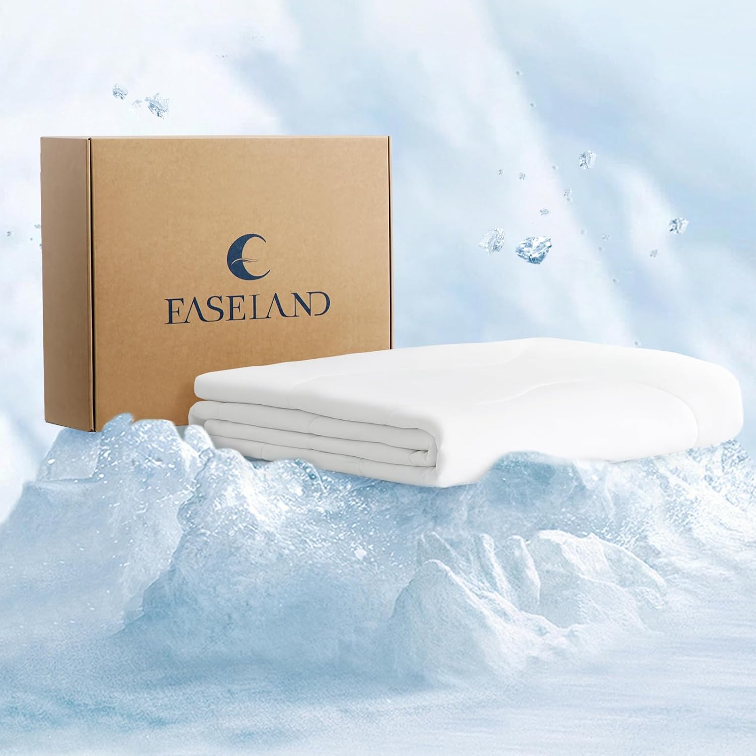 Amazon.com: EASELAND Cooling Comforter King Size, Summer Cooling ...