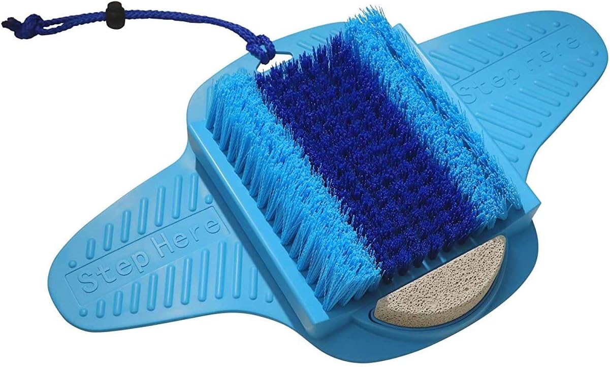 Fresh Feet- Foot Scrubber With Pumice Stone, Cleans, Smooths ...