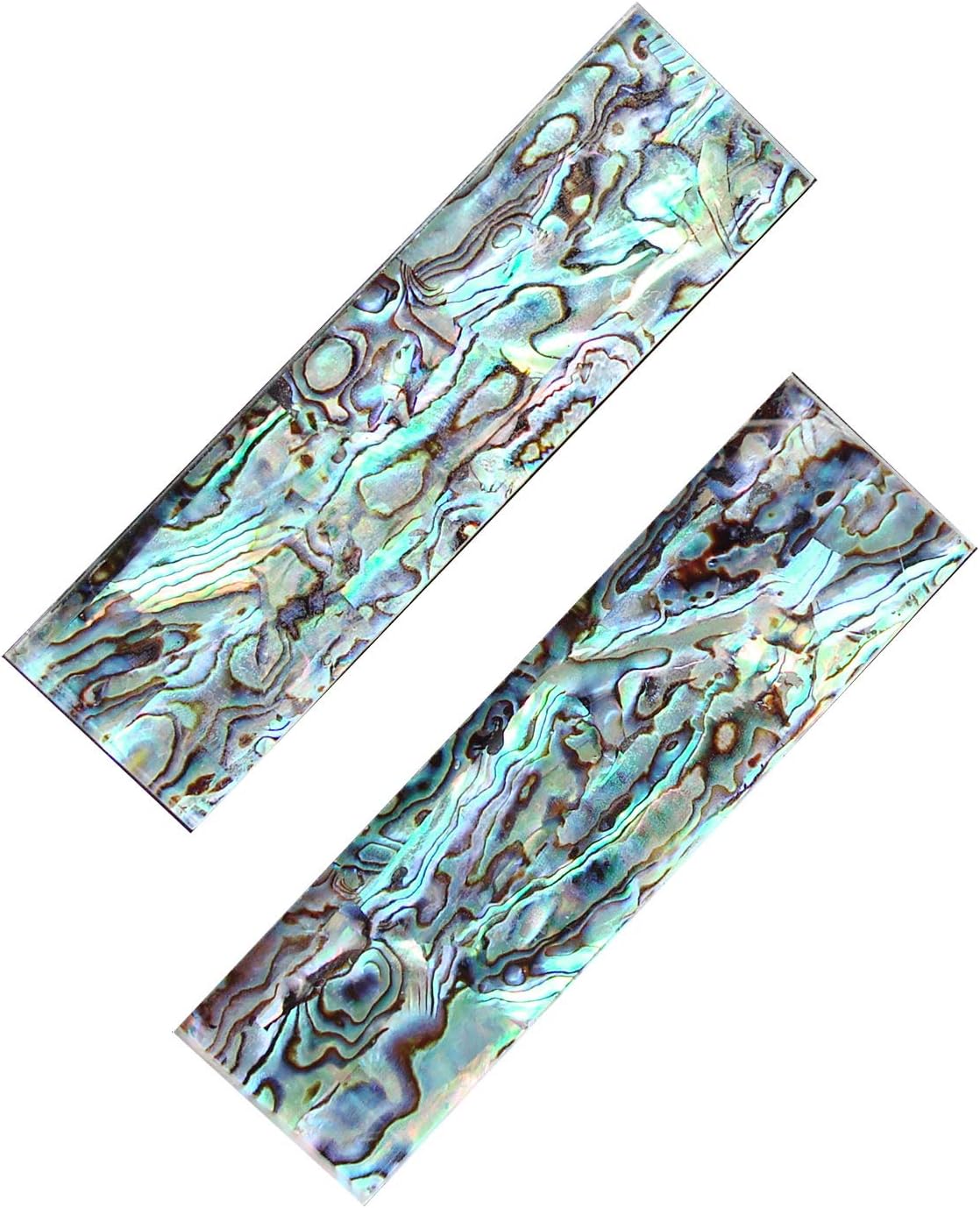 Amazon.com: AOHOCA 2pcs Nature Bobbe Abalone Shell Pattern with Acrylic ...