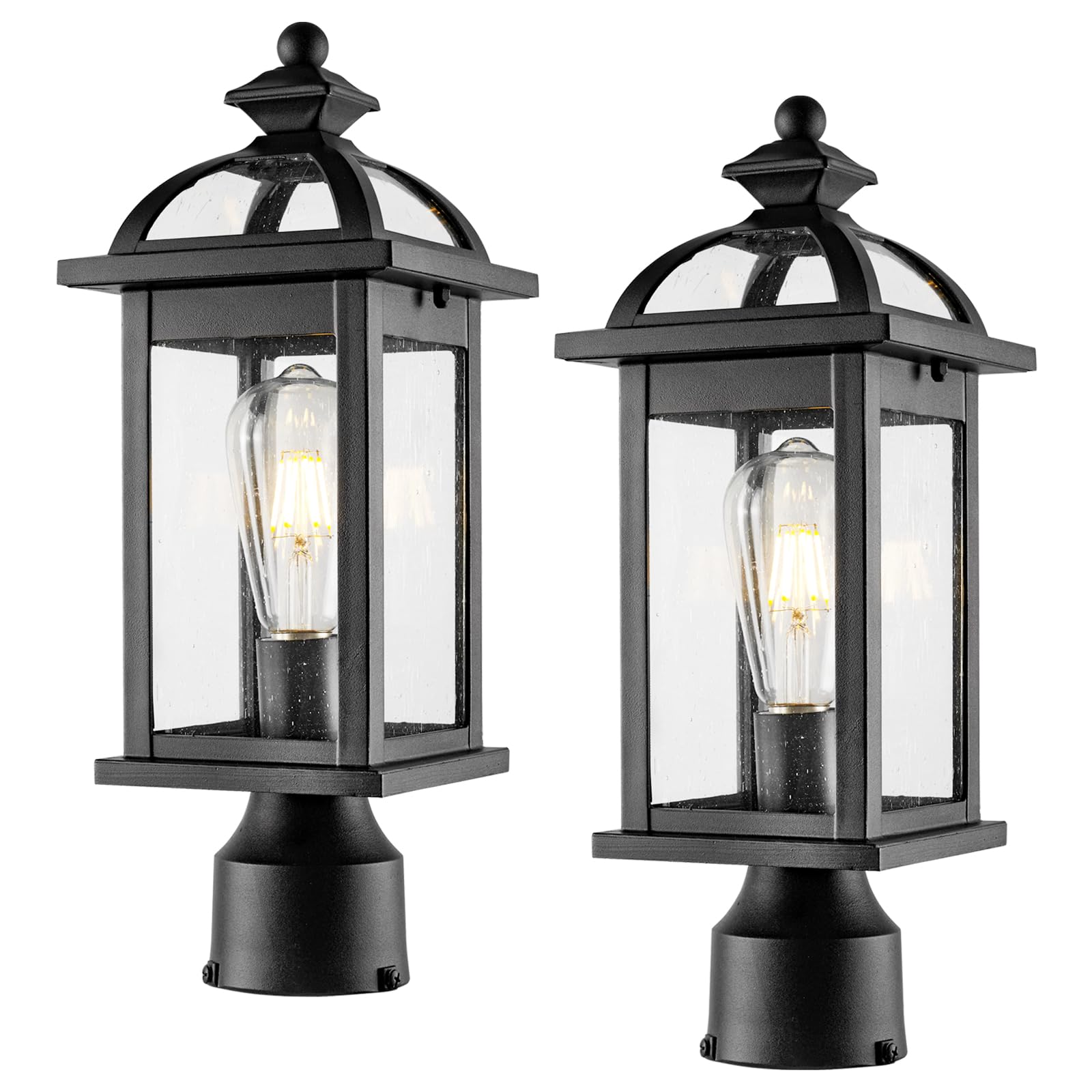 Darkaway Outdoor Post Lights Lamp Posts Outdoor Lighting, Waterproof ...