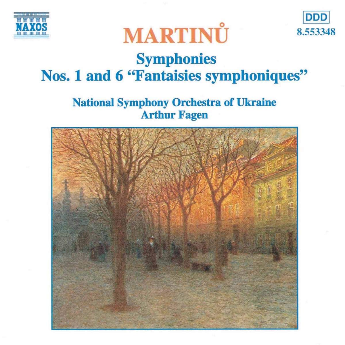 Amazon.com: Martinu: Symphonies Nos. 1 and 6: CDs & Vinyl