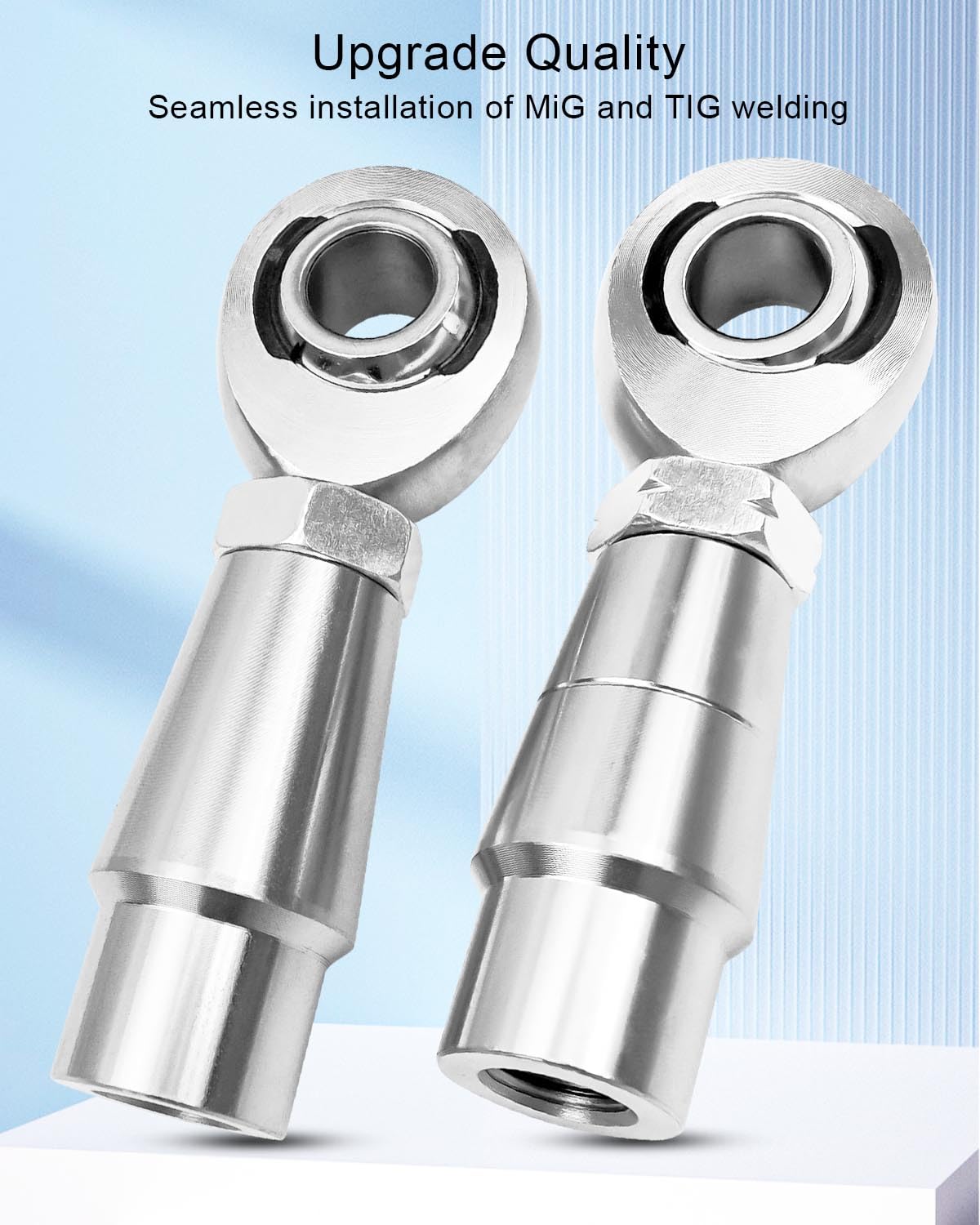 Snapklik.com : AUGREX 1/2" Heim Joints Rod End Kit Chromoly Hard Chrome ...
