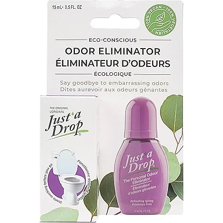 Amazon.com: One-Drop Powerful Bathroom Deodorizer Floral (Pack of 4 ...