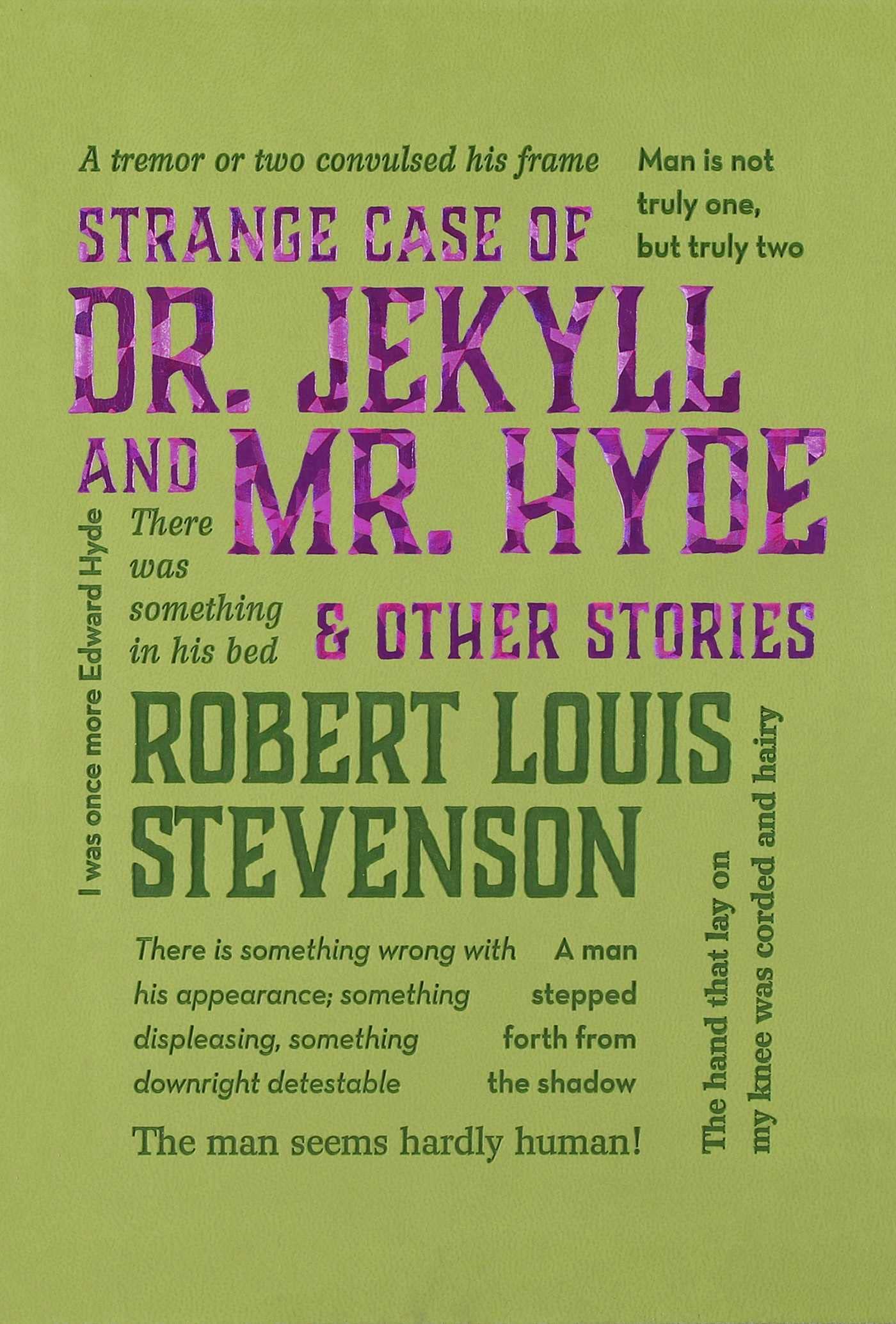 Strange Case of Dr. Jekyll and Mr. Hyde & Other Stories (Word Cloud ...