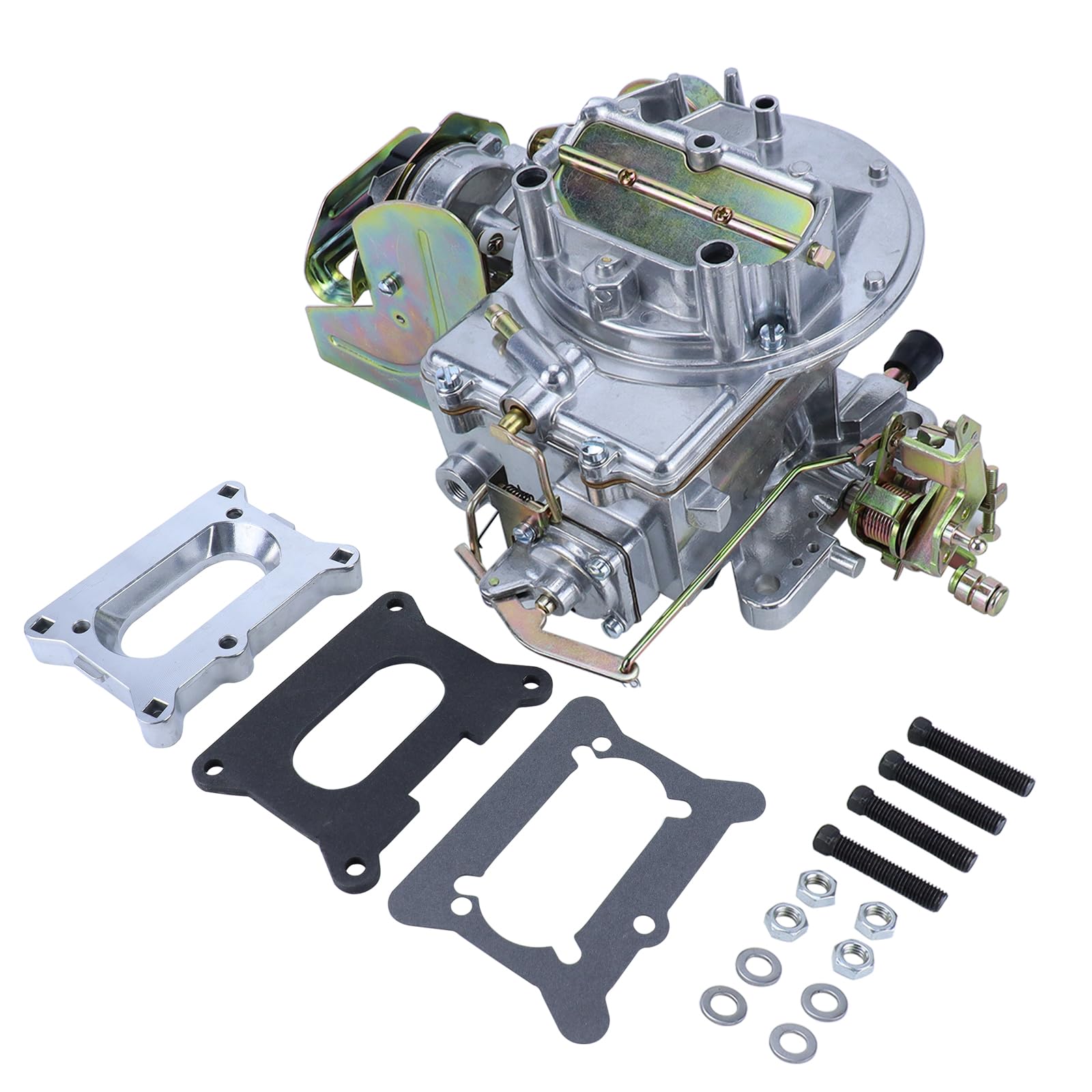 Amazon.com: New Carburetor for Ford with Adapter for Rochester Chevy ...