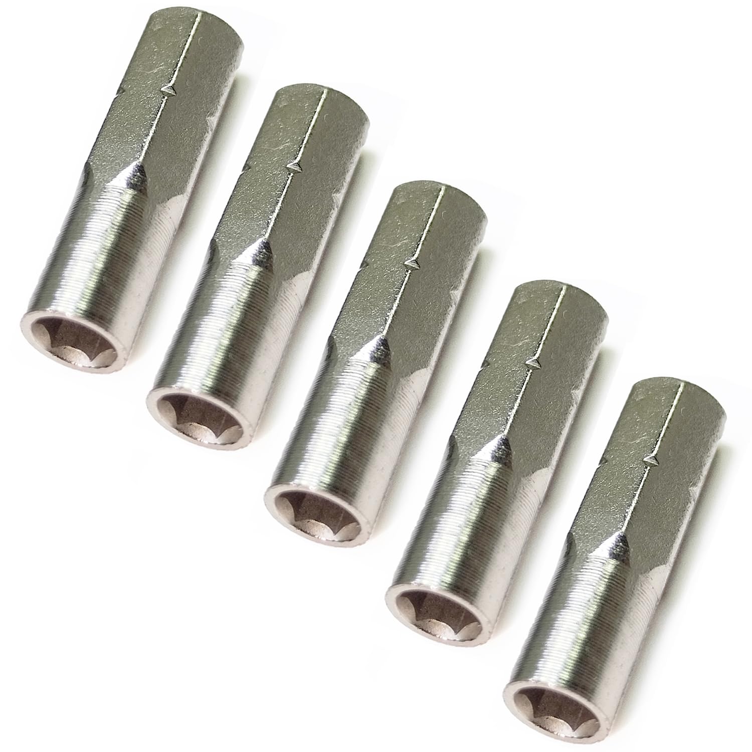 5 Pieces 1/4 to 4mm Bit Adapter, 6.35mm 1/4" Hex Outside to 4mm Inside ...