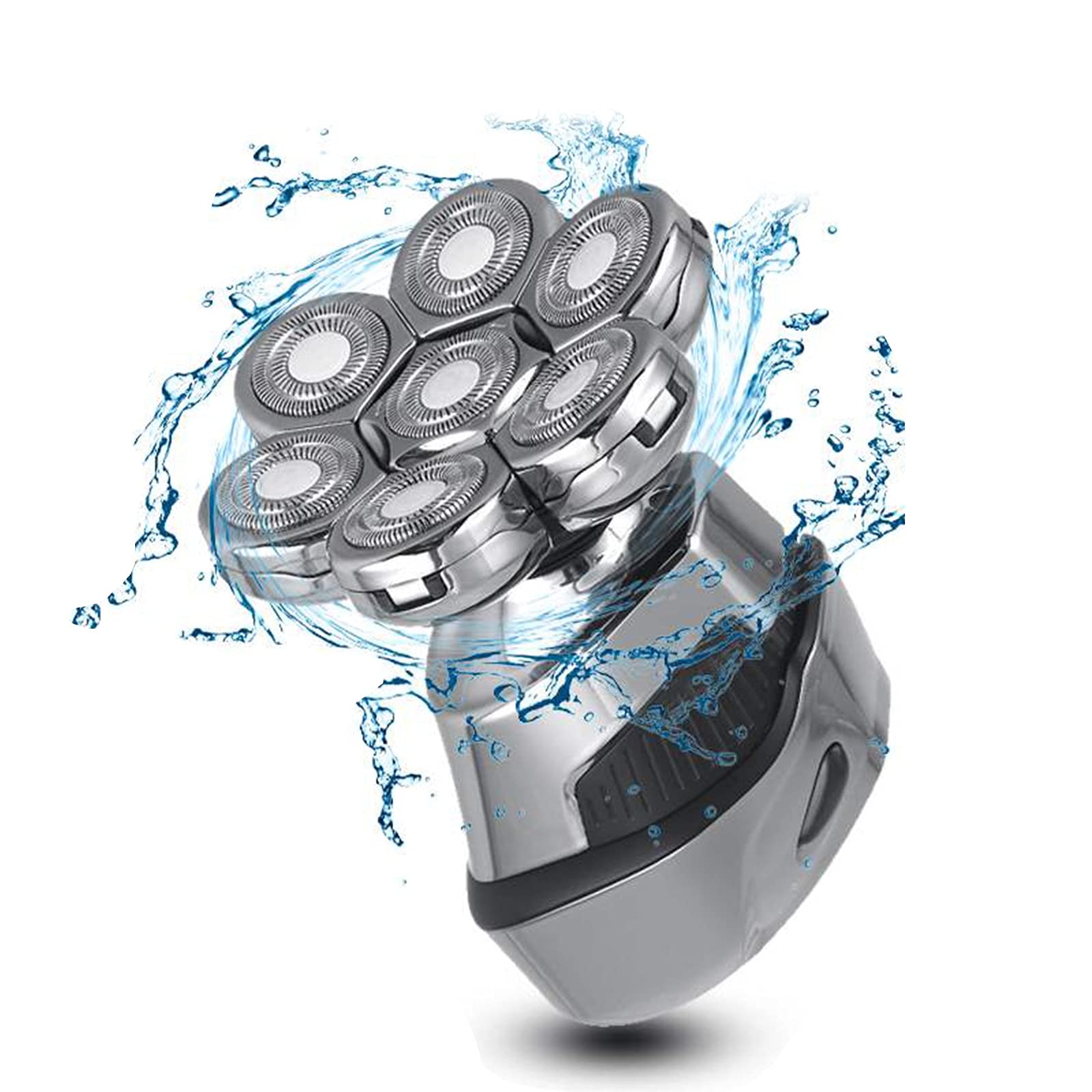 Buy Upgraded 7 in 1 Blades Digital Display Rechargeable Electric Shaver ...