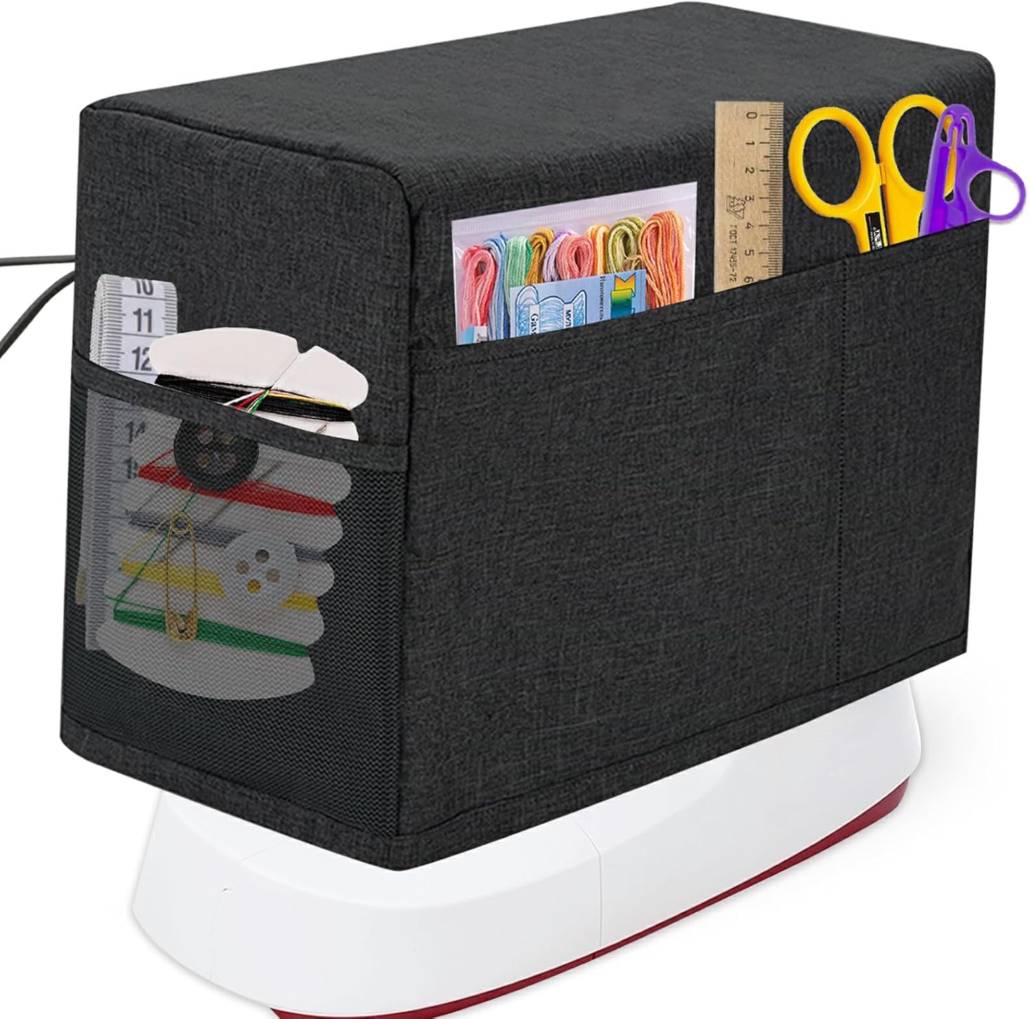 Amazon.com: BOHEMIABY Sewing Machine Cover - Protective Dust Cover with ...