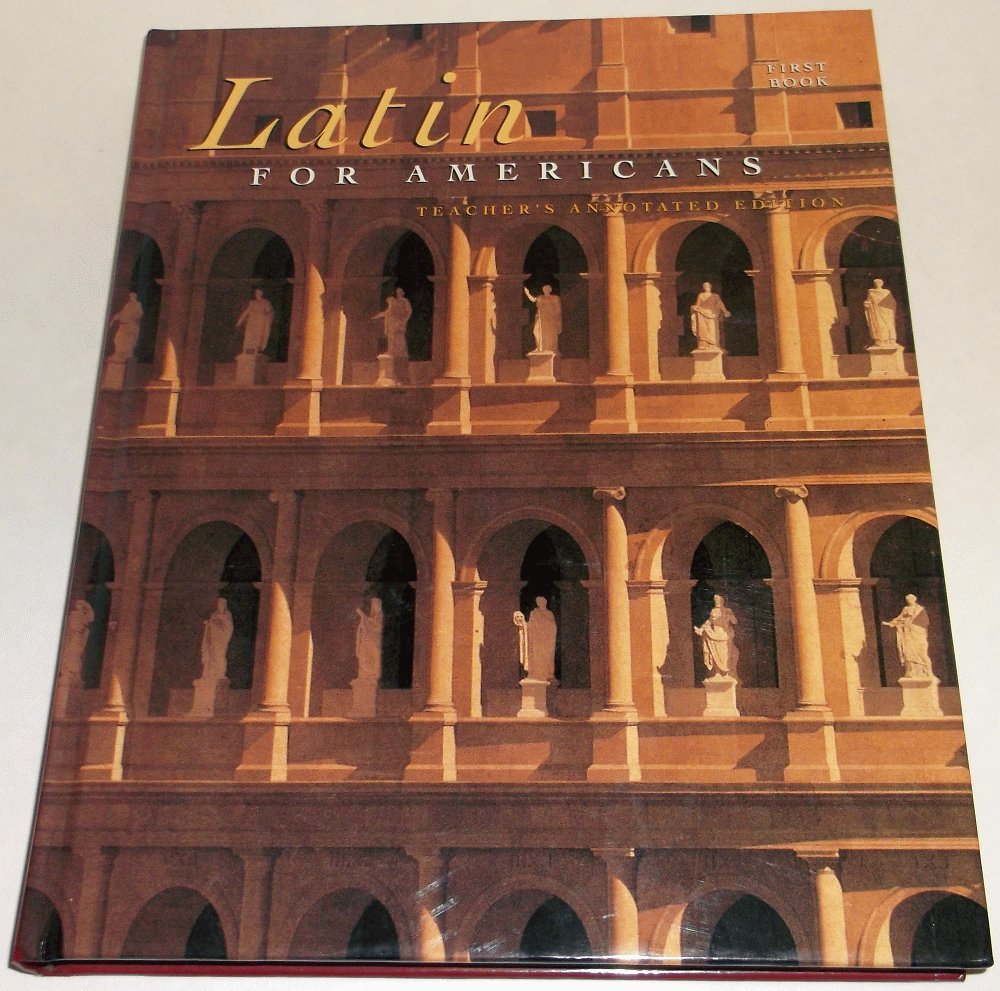 Amazon.com: Latin for Americans, Book 1, 8th Teacher's Edition ...