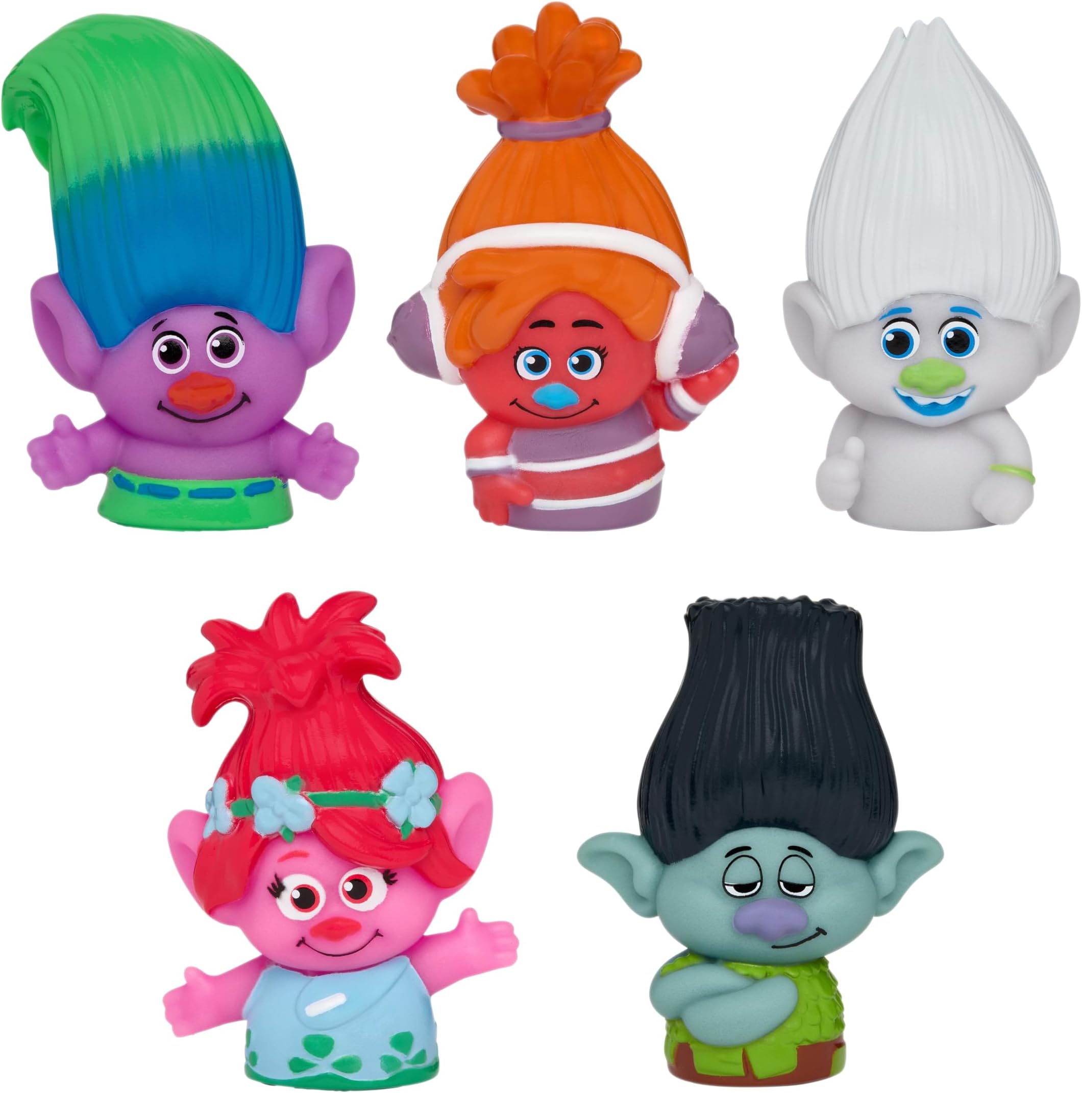 Amazon.com : Bluey Bath Finger Puppets, 10 Pc - Party Favors ...