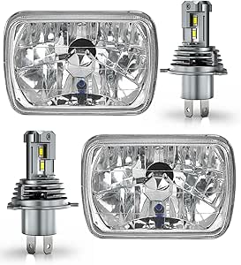 Amazon.com: VCSZKXLY 2025 5x7 7x6 H6054 LED Headlights Compatible for ...
