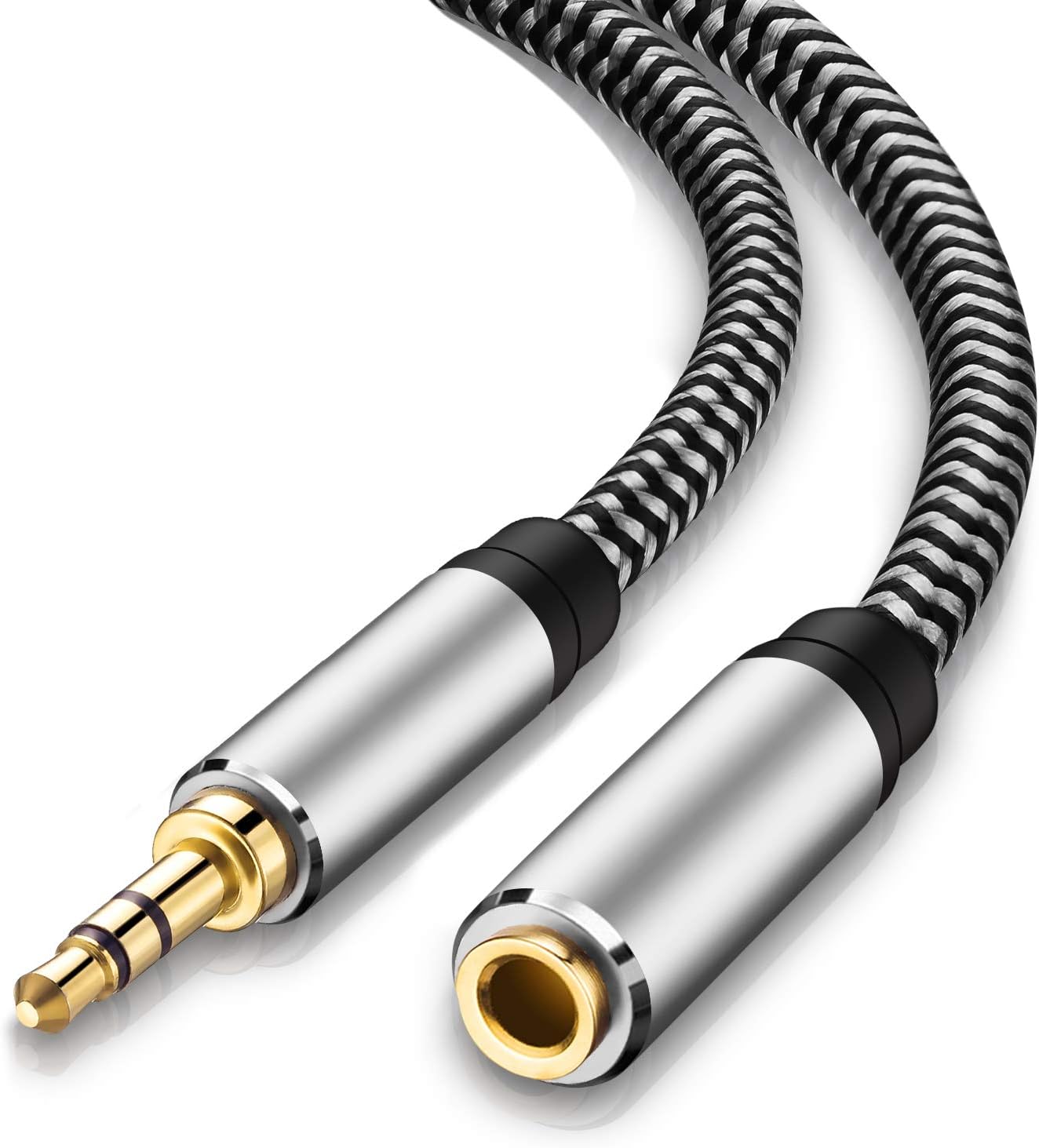 Amazon.com: Monoprice Audio/Stereo Cable - 3.5mm(1/8") AUX, TRS, Male ...