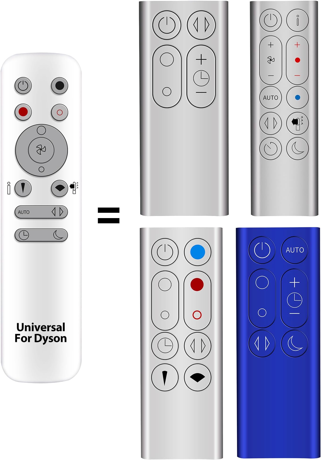 Amazon.com: Universal Remote Control for Dyson Hot + Cool Fan Heater ...