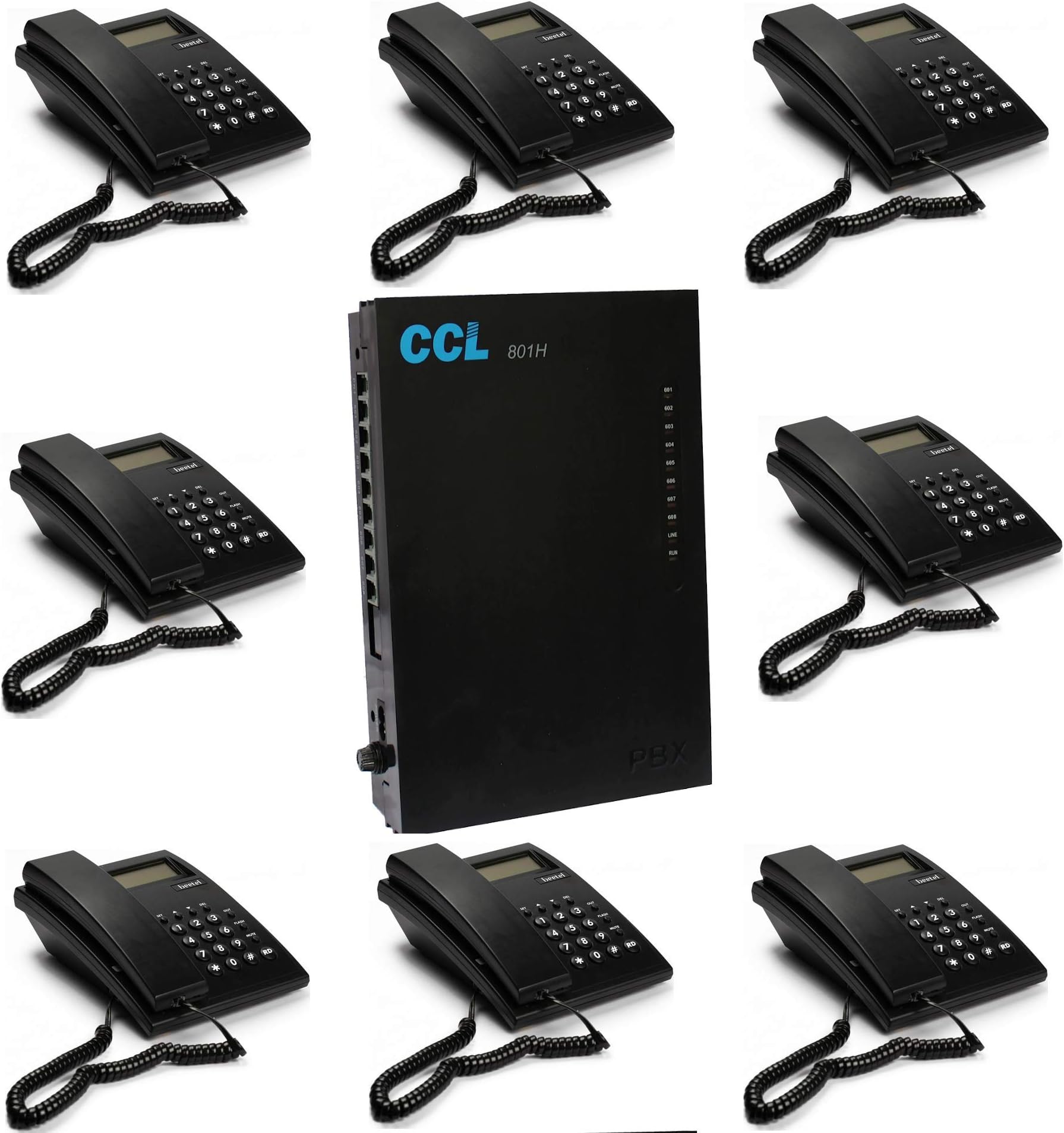 Copper Connection & Beetel EPABX 801H Intercom System CLI (Caller ID ...