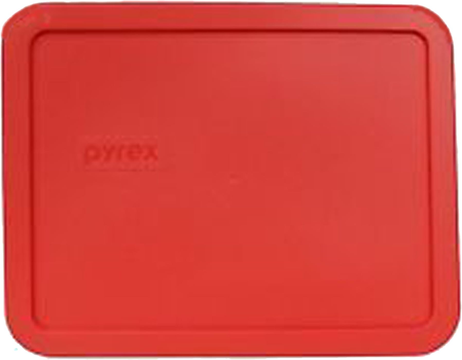 Amazon.com: Pyrex 7211-PC Red 6-Cup Rectangular Plastic Lid Covers ...