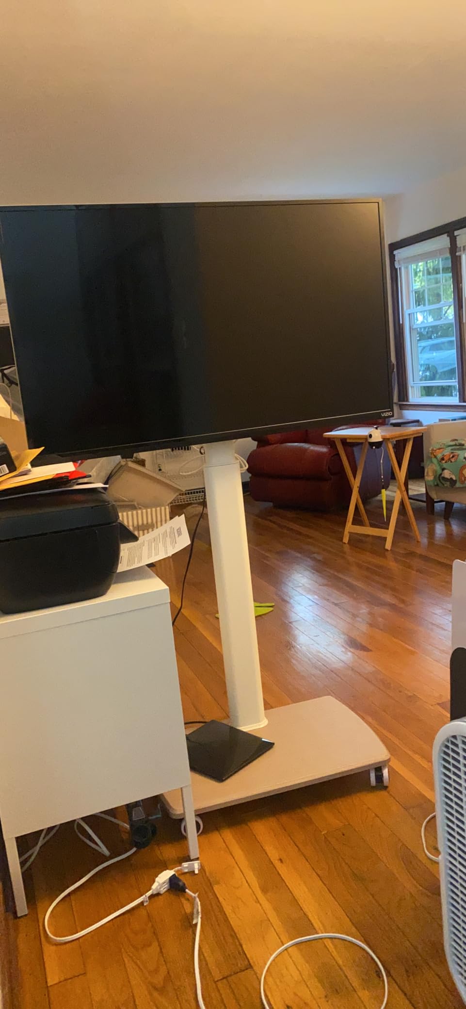 $20/mo - Finance FITUEYES Rolling TV Floor Stand for 32 to 65 70 Inch ...