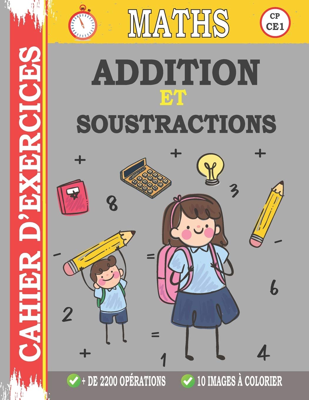 Addition Et Soustraction Cahier Dexercices Maths Additions Et ...