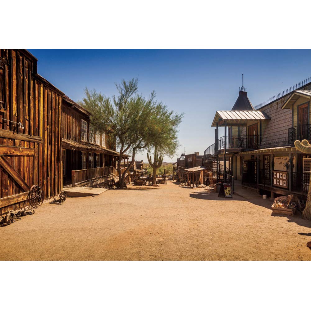Western Ghost Town Background