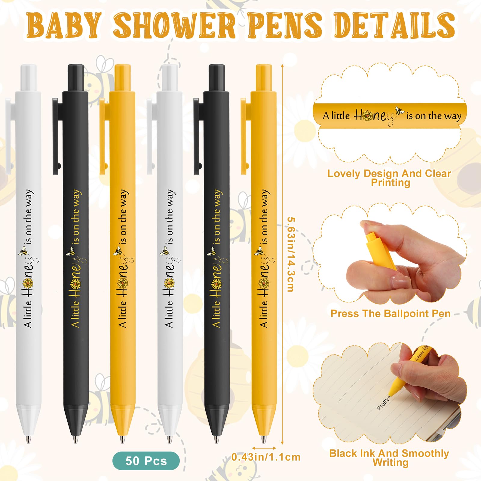 Snapklik.com : Engrowtic 50 Set Baby Shower Gifts For Guest Boy Baby ...