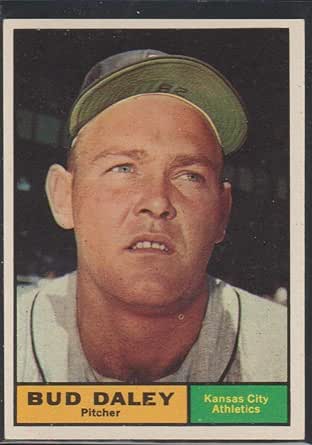 Amazon.com: 1961 Topps Bud Daley A's Baseball Card #422 : Collectibles ...