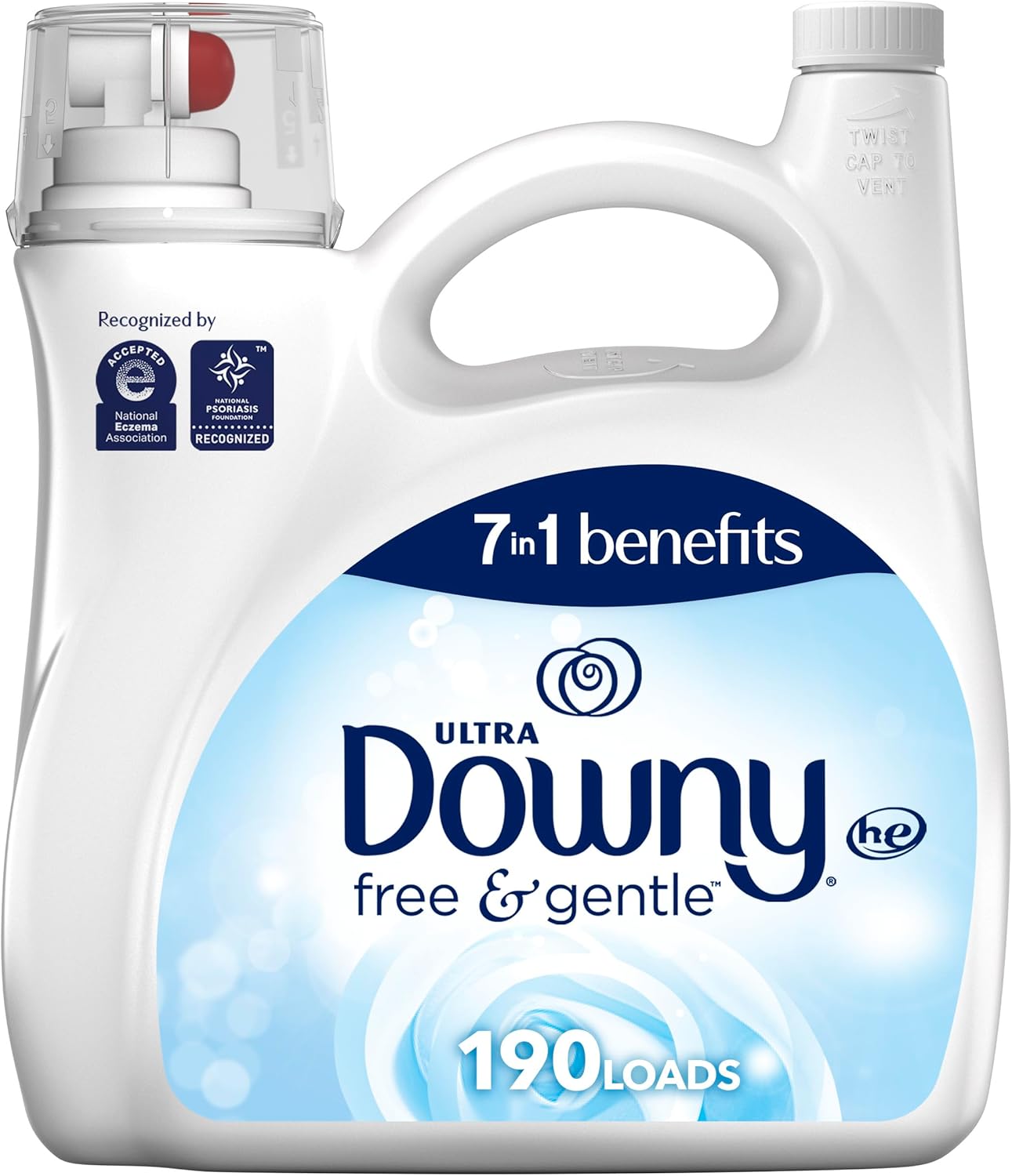 Amazon.com: Downy Free & Gentle Fabric Softener 140 fl oz : Arts ...