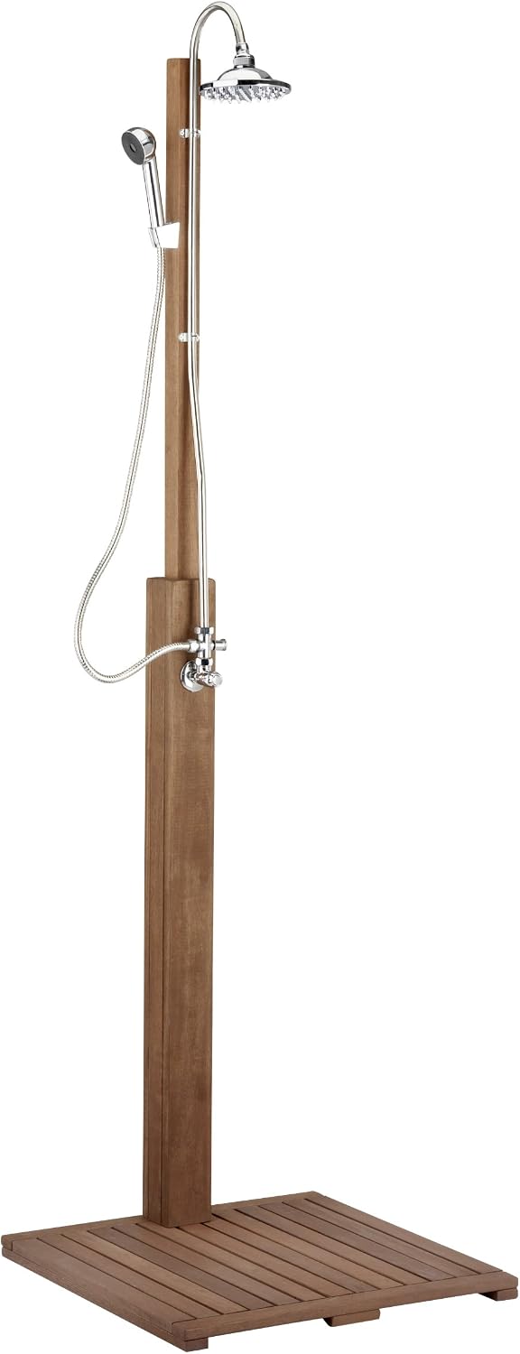 Activa 18300 Wooden Garden Shower : Amazon.co.uk: Garden