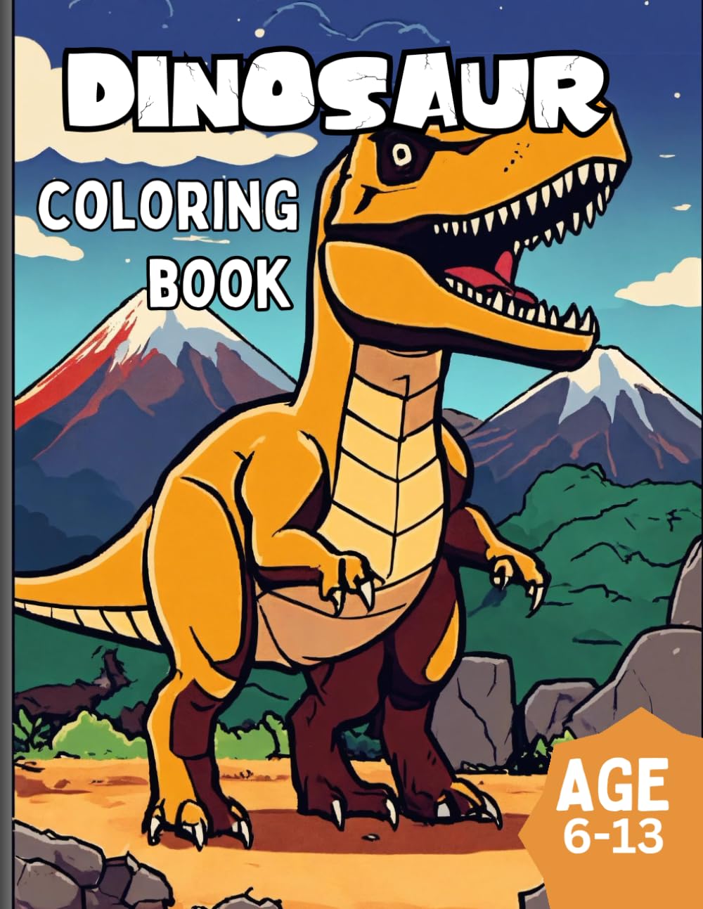 Dinosaur coloring book for kids: Creative Fun with Dinosaurs: Kwon ...
